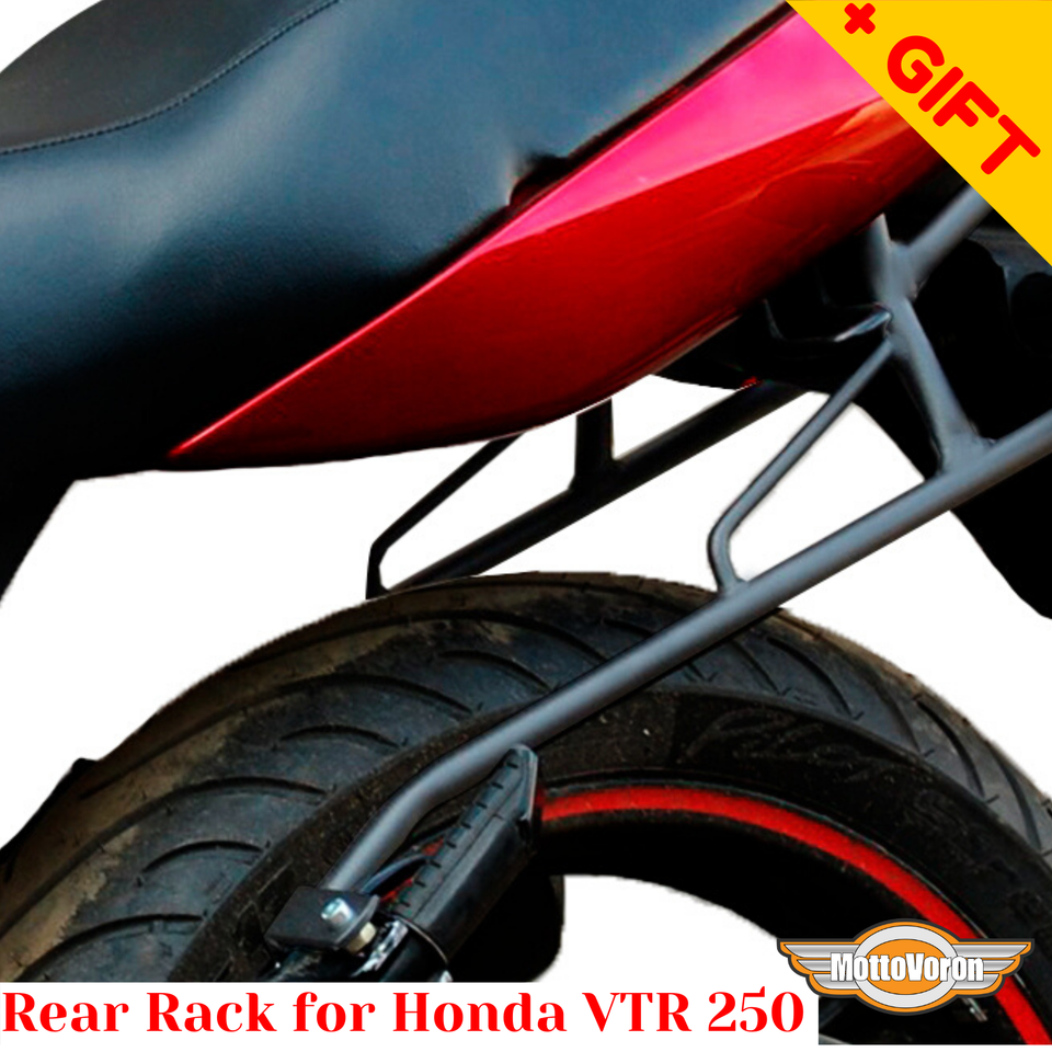 For Honda VTR 250 rear rack VTR250 rear luggage rack for cases or bags ...