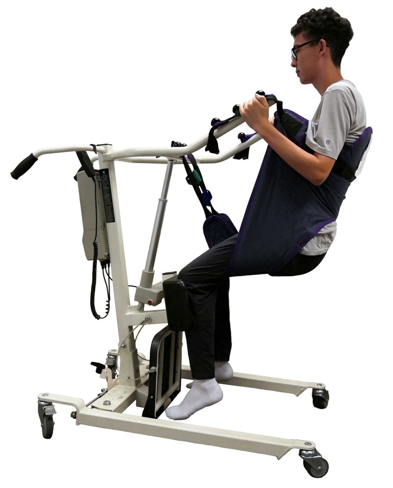 Tuffcare Stand-Up Electric Patient Lift - Rhino Lift with Manual Low ...