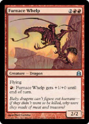 FURNACE WHELP X4 4 4X Commander MTG Magic the Gathering Cards DJMagic ...