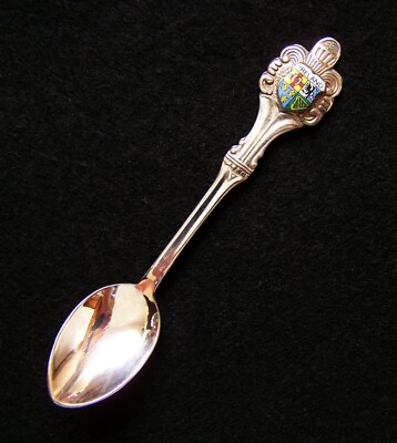 Vintage Ireland Crest Souvenir Spoon - Newbridge EPNS Made in Irish ...