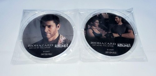 Biohazard Death Island Round 1 Collaboration Coaster Chris Jill 3 | eBay