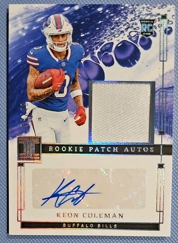 🔥2024 Panini Impeccable Keon Coleman Rookie Patch Autographs /49 RPA🔥 ...