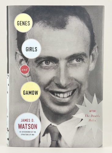 *SIGNED* James D Watson NOBEL WINNER! DNA Double Helix GENES, GIRLS AND ...