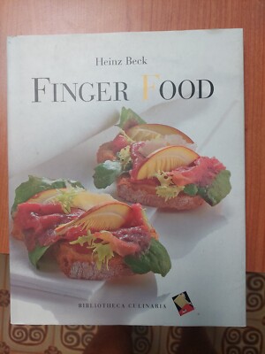 Libro Finger Food Heinz Beck bibliotheca culinaria 9788886174589 I ed ...