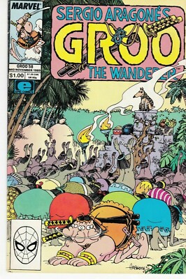 GROO: THE WANDERER #58 1989 MARVEL SERGIO ARAGONE-a/ CARL POTTS...VG+ ...