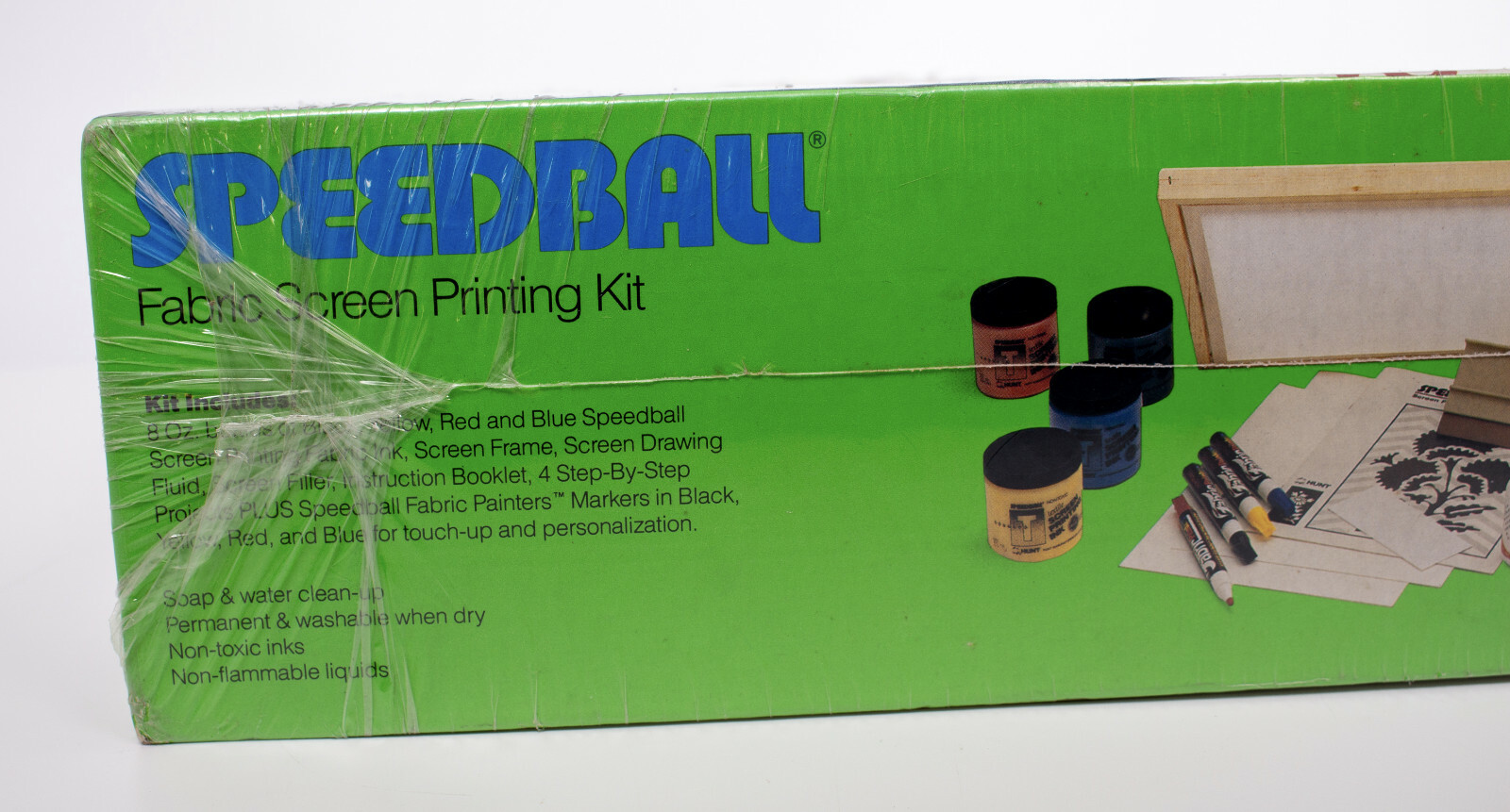 Vintage Speedball Fabric Screen Printing Kit 4525 | eBay