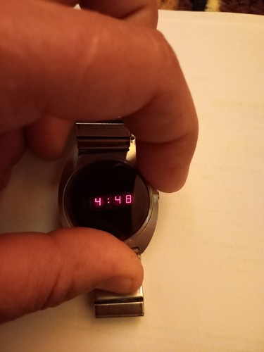 VINTAGE LITRONIX LED WATCH SWISS MADE FROM 70S | eBay