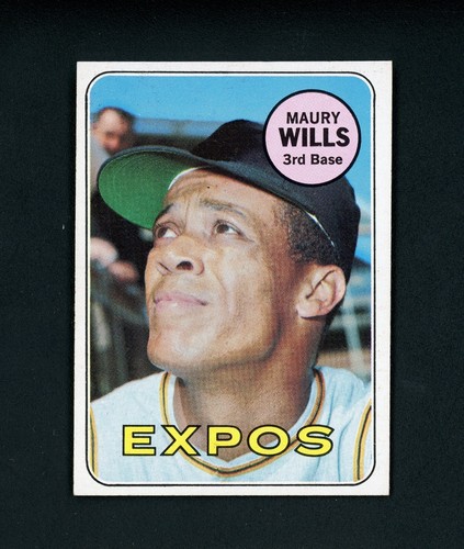 Maury Wills 1969 Topps - Montreal Expos #45 NM-MT | eBay