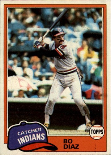 1981 Topps Baseball Card #362 Bo Diaz | eBay