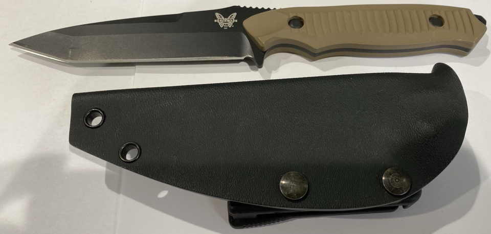 Benchmade Nimravus Tanto Fixed Knife 141 | eBay