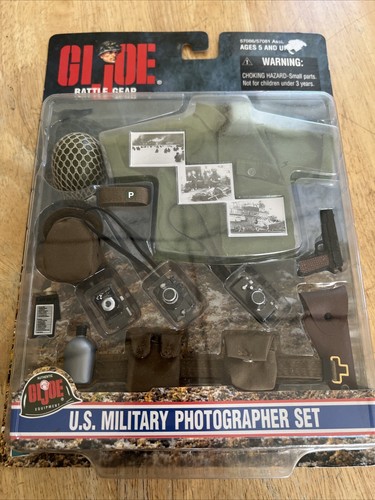 Hasbro GI Joe: U.S. Military Photographer Battle Gear Accessory Set for ...