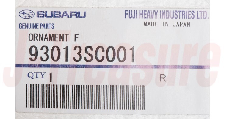 SUBARU FORESTER SH5 2009-2013 Genuine Front Grille Ornament 93013SC001 ...