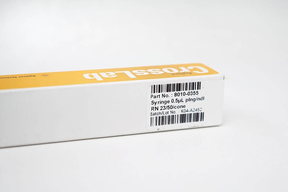 Agilent Crosslab 8010-0355 Agilent Syringe Ctc Gc 0.5 Μl 50mm Combipal ...