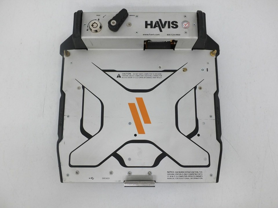 Havis Dock Station DS-PAN-112-2 111-2, 110 Series 2-Antennas Toughbook ...