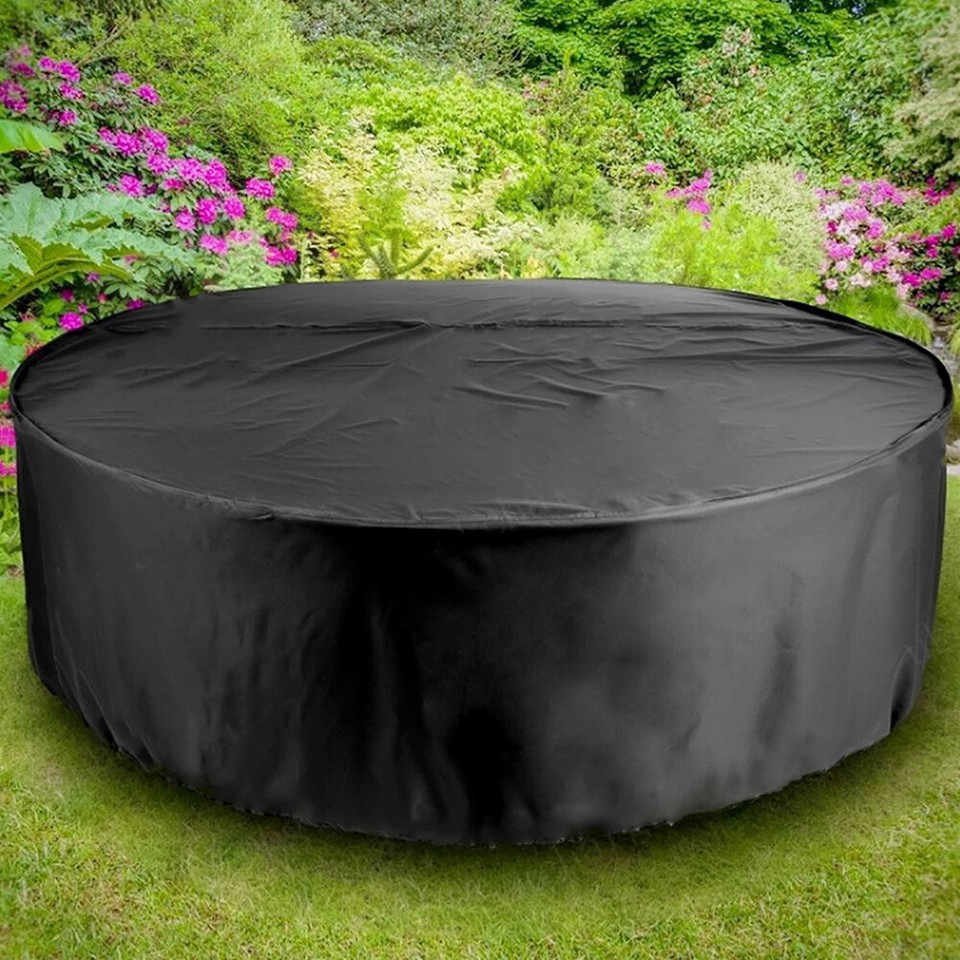 Round Table Chair Sets Furniture Protector Covers Outdoor Patio ...