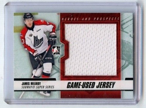 2012-13 ITG Heroes and Prospects Subway Super Series Jersey SSM19 James ...