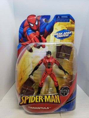 Spider-Man Tarantula Super Villain Action Figure Break Apart Crates ...
