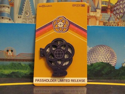 Disney EPCOT 35th Anniversary Countdown Passholder Pin - Walt Disney ...