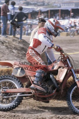 Derbi factory racer Toni Elias 1981 MX125 Spanish champion photo ...