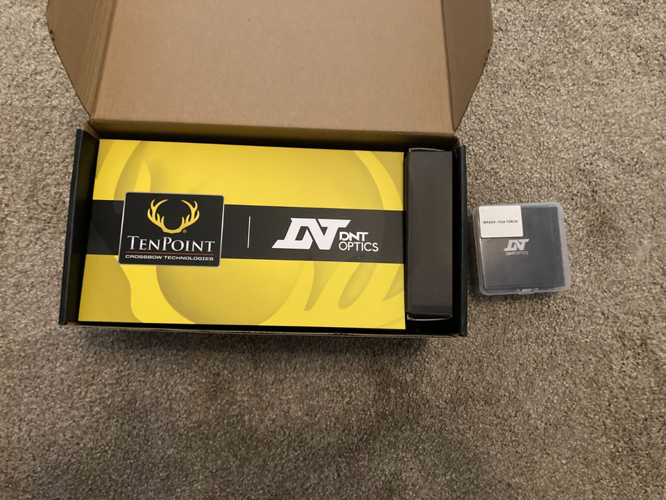 TenPoint Vision HD 3-12X Digital Rangefinding Crossbow Scope With Night ...