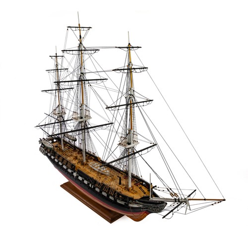 Model Shipways USS CONSTITUTION 48" LONG 1:76 SCALE Wooden Model Kit to ...