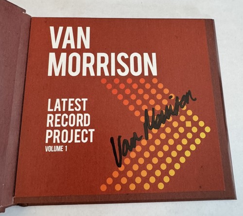 Van Morrison- Latest Record Project Volume 1 CD- Signed Insert No COA ...