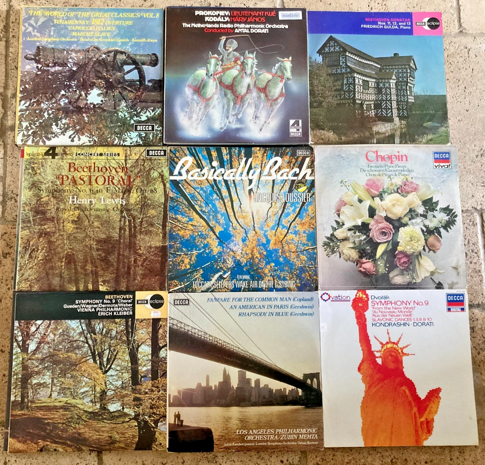 56 x DECCA CLASSICAL VINYL LP ALBUM RECORDS JOBLOT 💥 | eBay UK