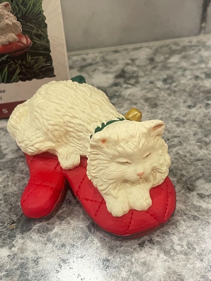Hallmark Keepsake 1995, "Cat Naps" Ornament, Vintage, w/Box | eBay