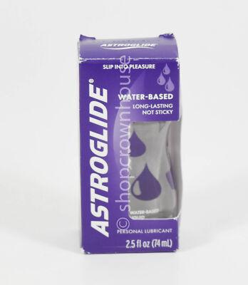 1 Astroglide LIQUID Personal Lubricant 2.5oz water-based lube NIB 03/ ...
