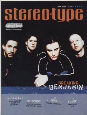 STEREO-TYPE Magazine; #139, June '04; Breaking Benjamin, Slipknot, The ...