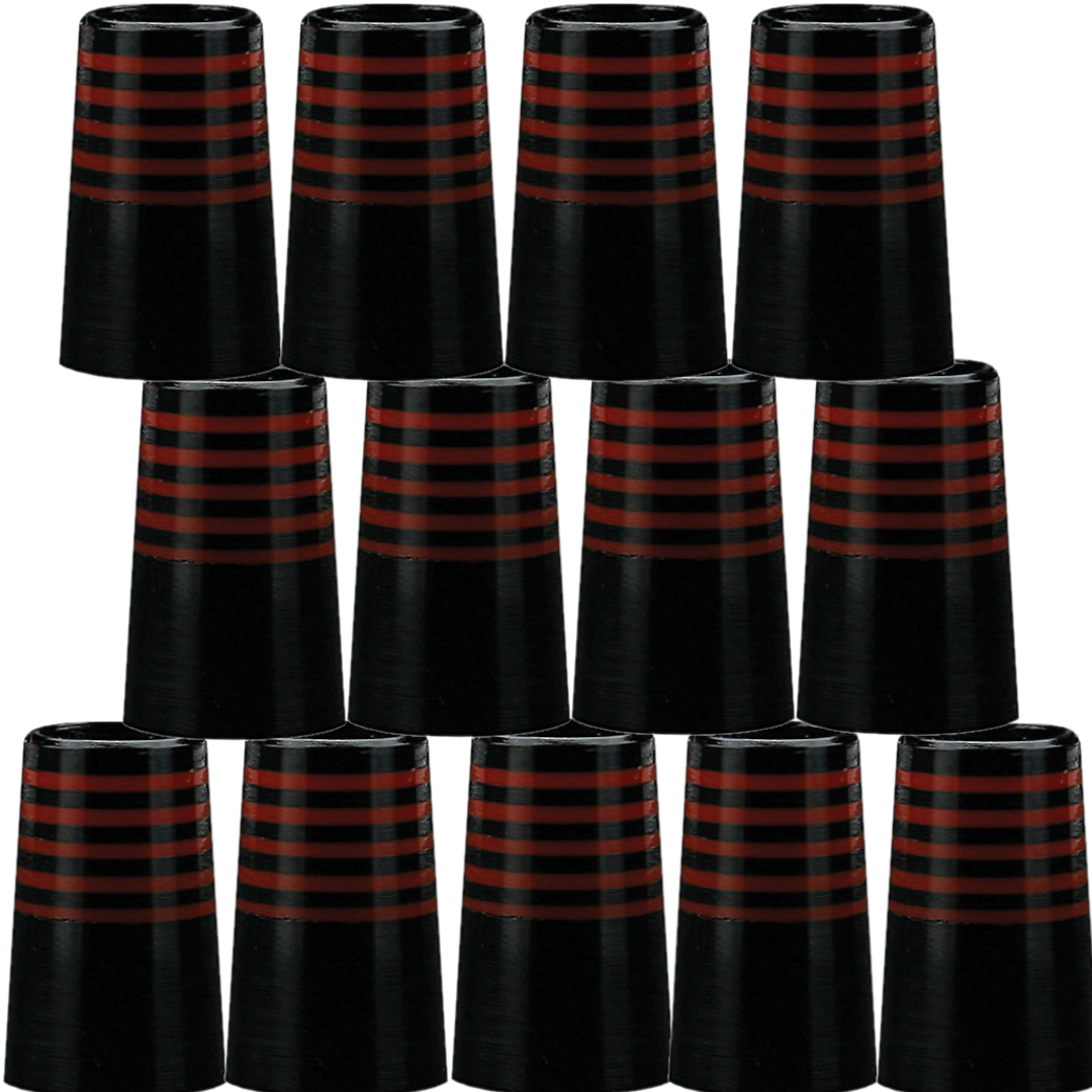 The GolfWorks 10R Designer Iron Golf Club Ferrules 12 Pack – Fits .370 ...