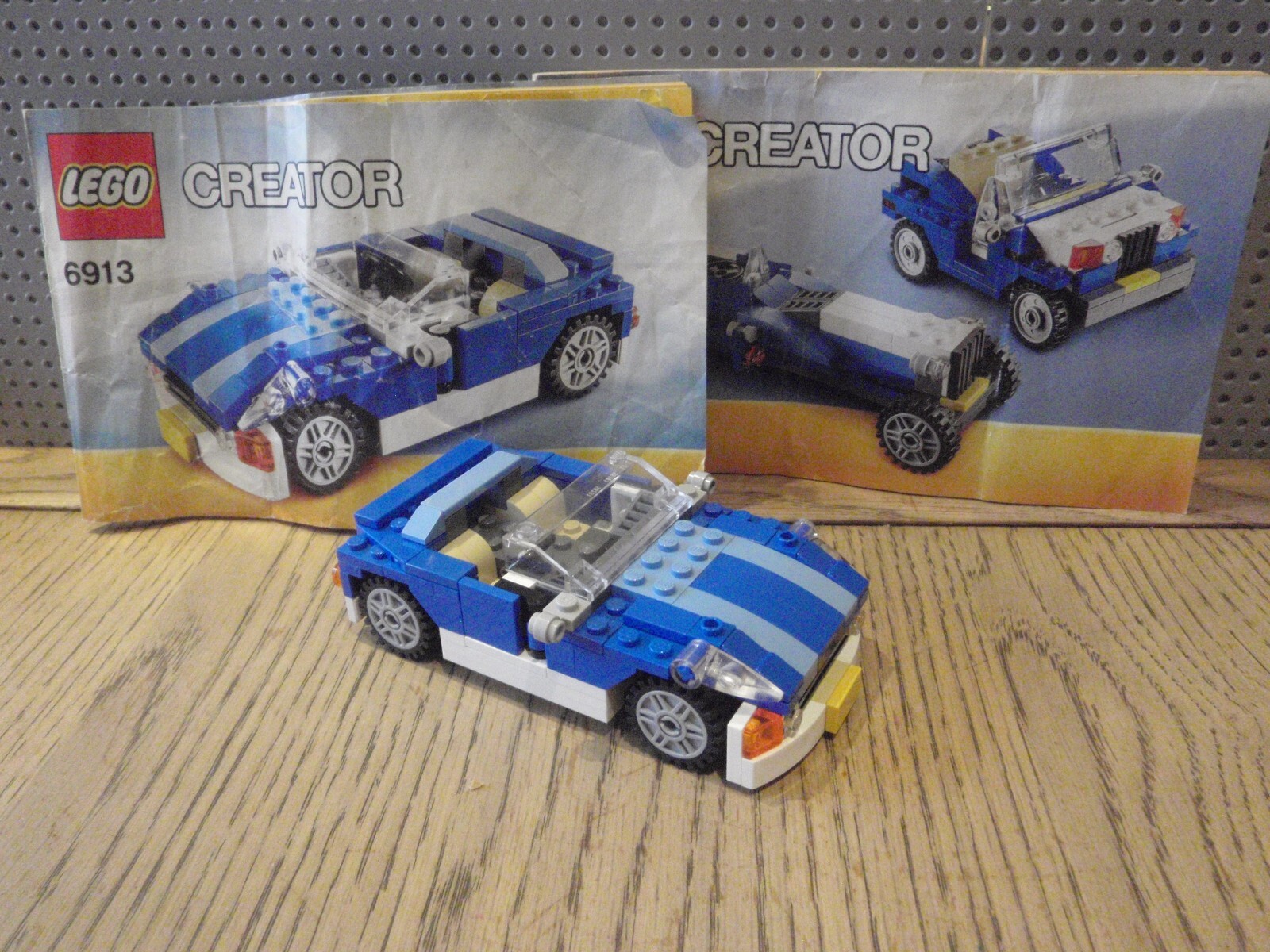 Lego Creator 3in1 6913 Blue Roadster (100% Complete) OX | eBay