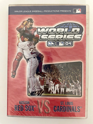 Baseball MLB World Series Official 2004 DVD Red Sox Win! NEW SEALED ...
