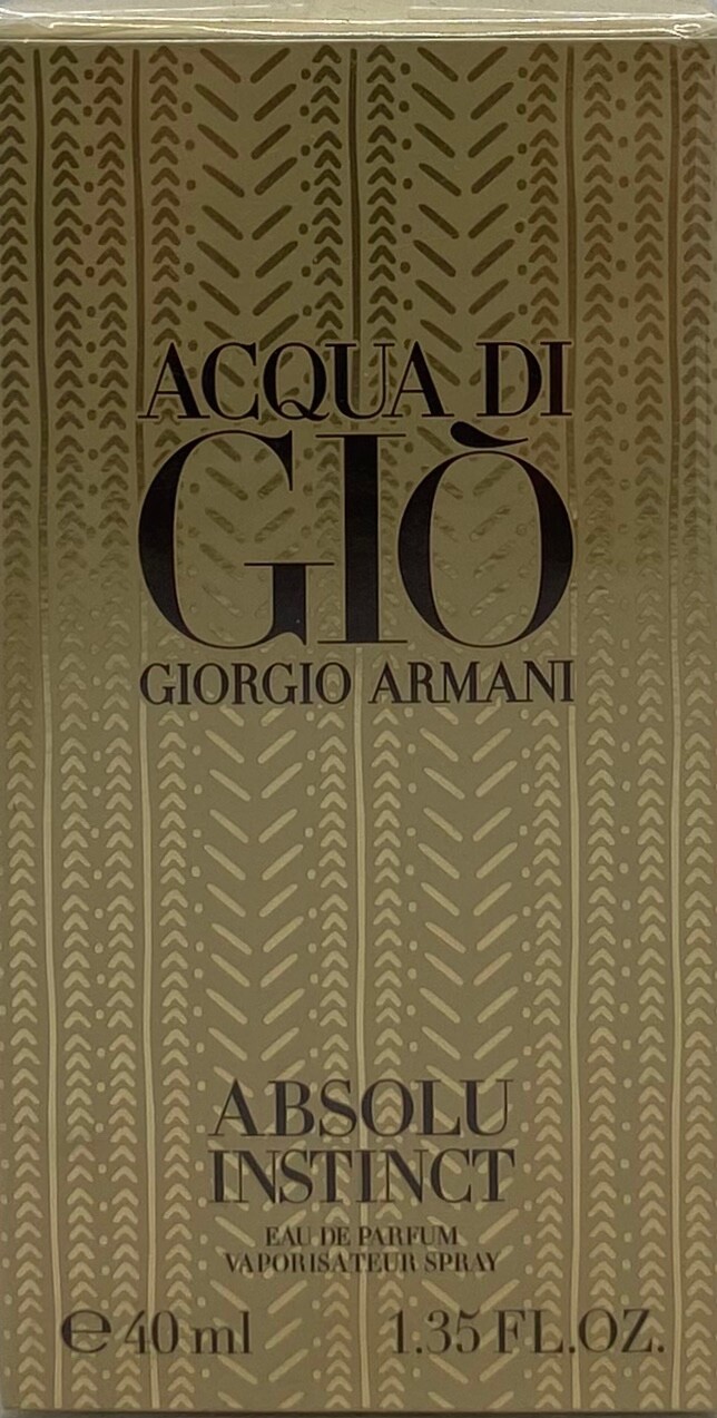 💝 Giorgio Armani ACQUA DI GIÒ Absolut Instinct EdT 40 ml OVP/NEU ...