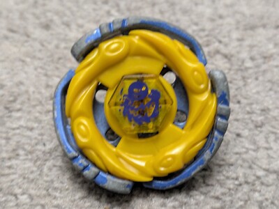 Cyber Aquario 100RF Blue Yellow Beyblade HASBRO METAL MASTERS READ ...