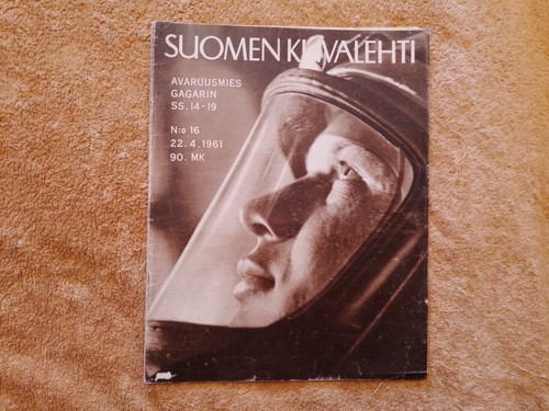 YURI GAGARIN Cover 1961 Marilyn MONROE Joe DIMAGGIO SHELL AD Nat ...