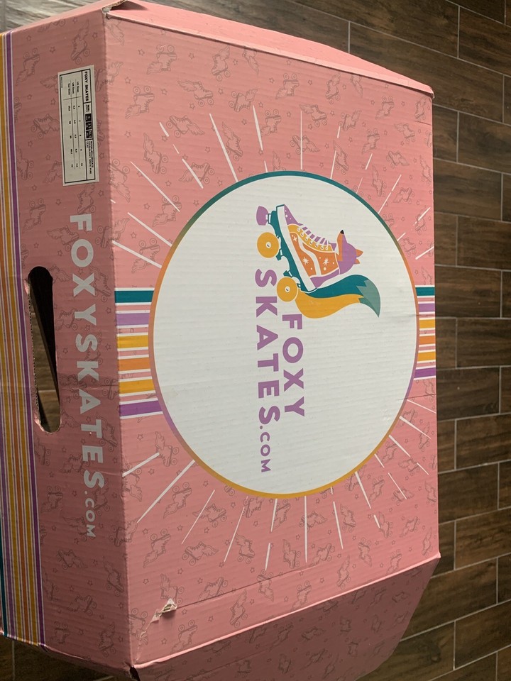 Foxy Skates Rollerskates Size 6 Color Pure Lilac | eBay