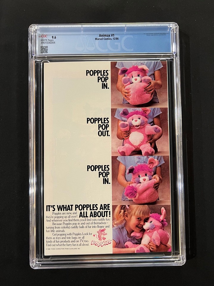 Animax #1 CGC 9.6 (1986) | eBay