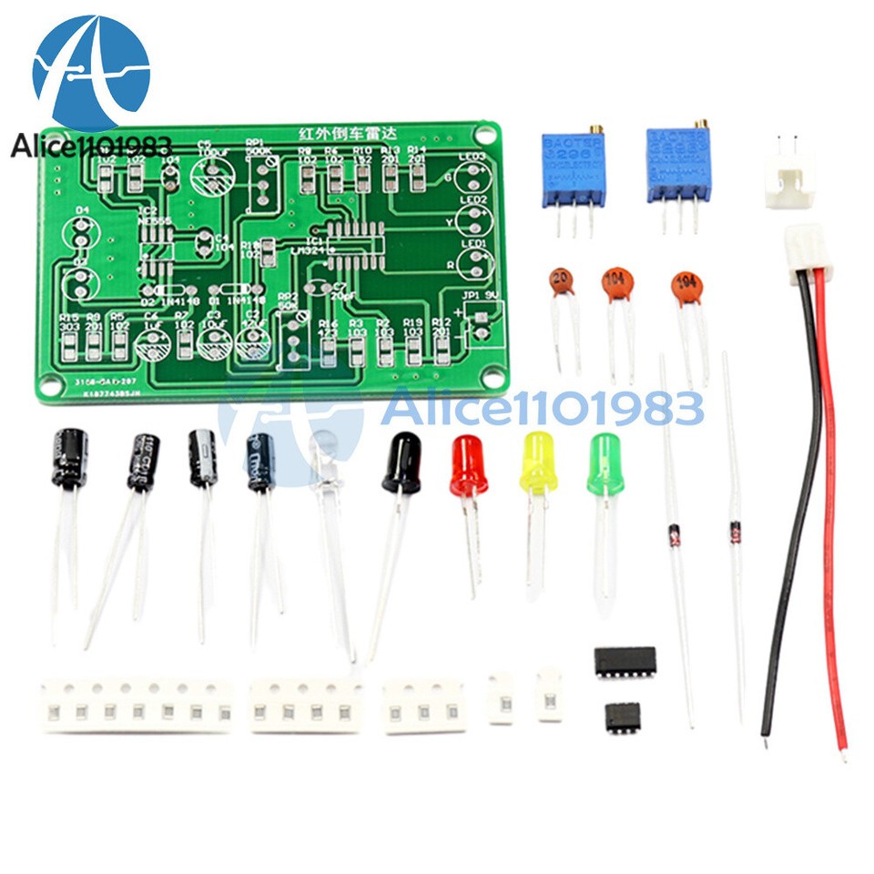 Infrared Reversing Radar Electronic Production Range Sensing Reminder ...