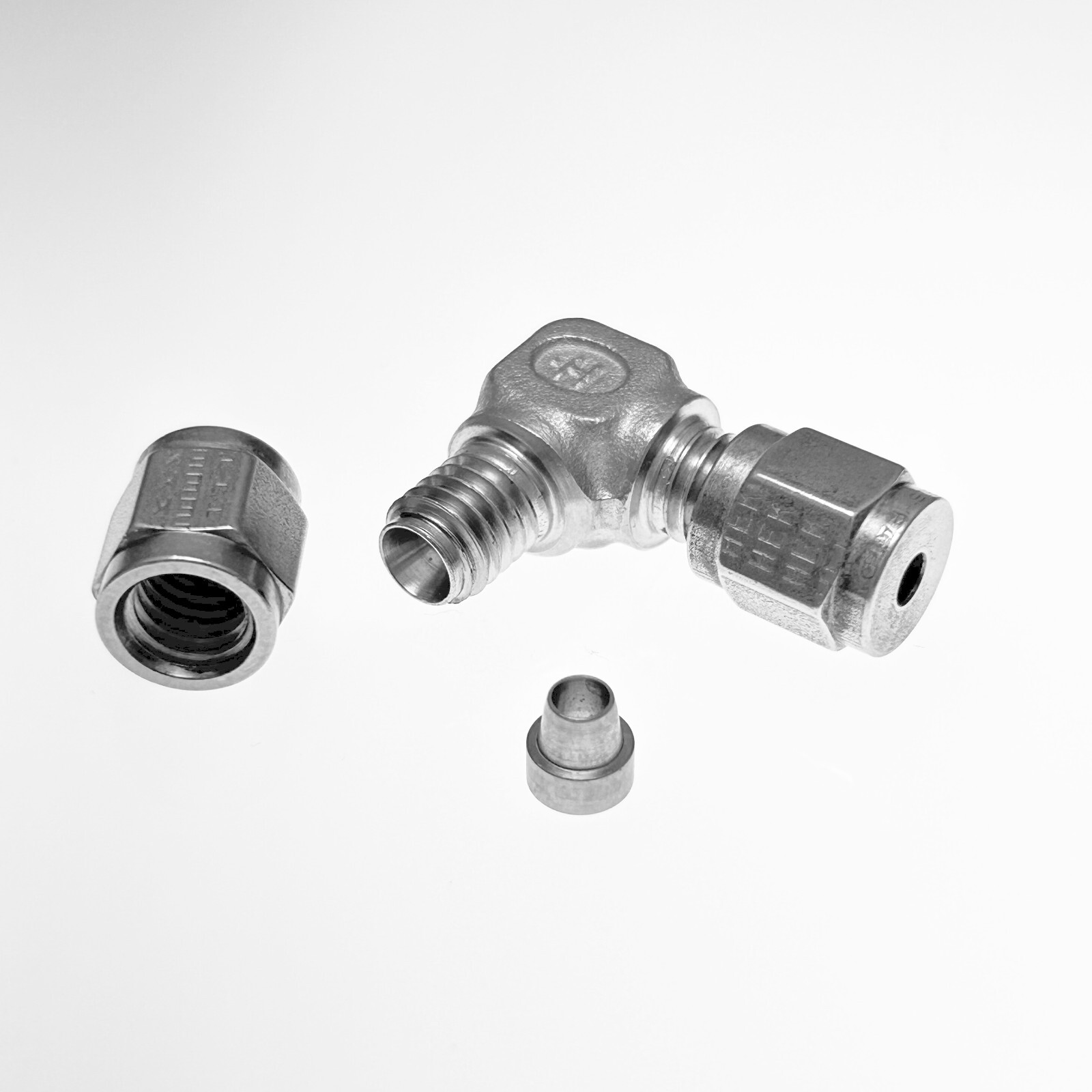 GYROLOK HOKE 2LU316 316 SST Union 90° Elbow 1/8 in. Tube OD x 1/8 in ...