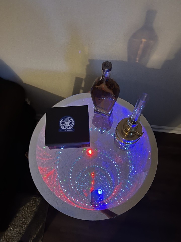 Infinity Whiskey Barrel Table | eBay