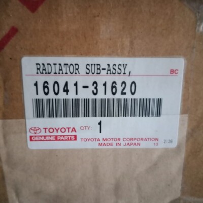 Lexus 16041-31620 Radiator | eBay