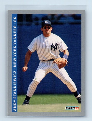 1993 Fleer Andy Stankiewicz New York Yankees #285 | eBay