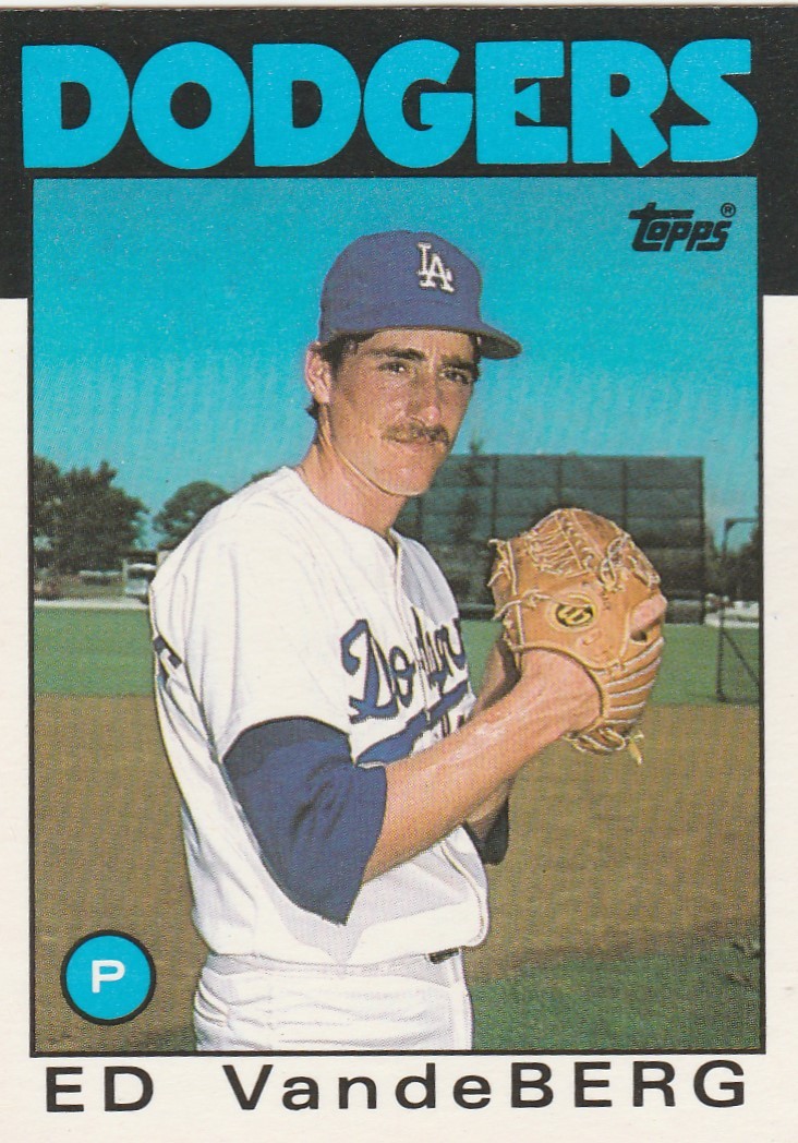 FREE SHIPPING-MINT-1986 (DODGERS) Topps Traded #118T Ed VandeBerg | eBay