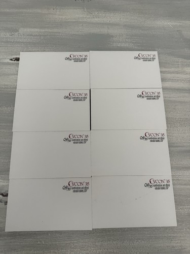 Lot of Ovcon 35 Pharmaceutical Drug Rep Notepad Sticky Notes Ad Drug ...