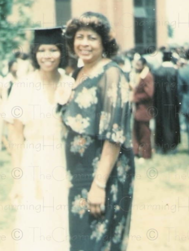 Vintage Photo African American Family Graduation Day 1970's Cap & Gown ...