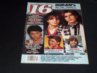 1986 OCTOBER 16 MAGAZINE - DURAN DURAN FRONT COVER - E 15311 | eBay