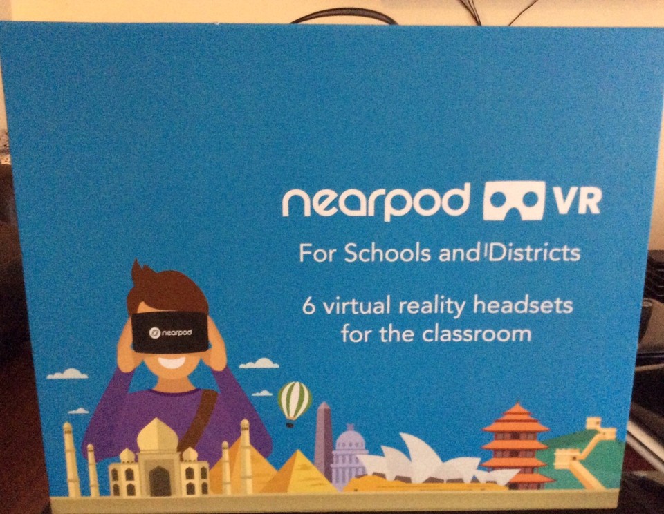 Box Of 6 Nearpod Virtual Reality Headsets . VR Adventure For School ...