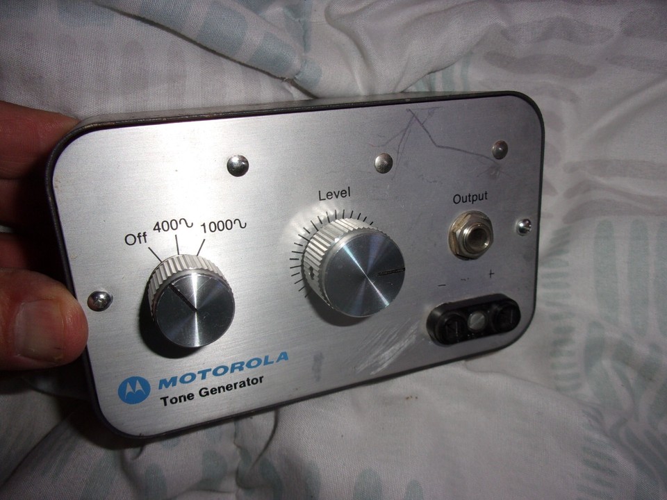 Motorola tone generator TEK 1B works | eBay