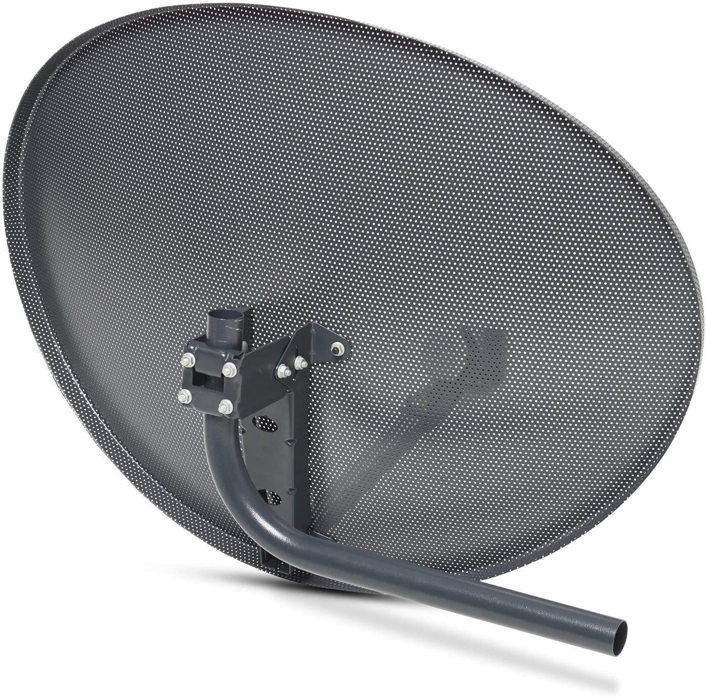 Zone 2 80cm Satellite Dish & Octo LNB LMB For Sky Plus HD Freesat ...